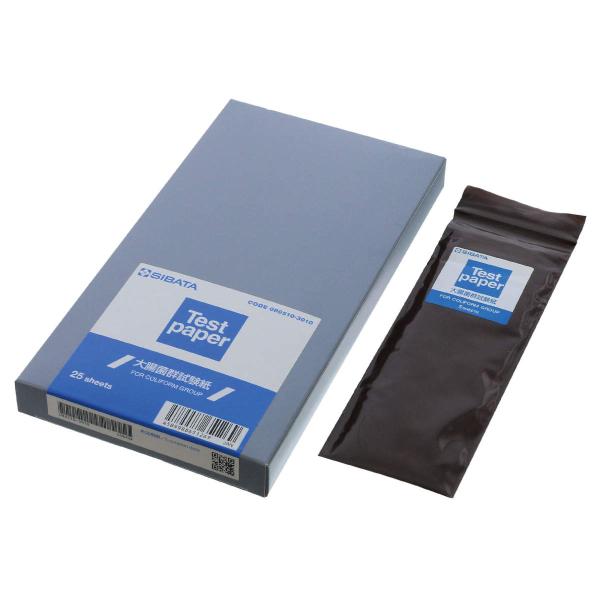 ■大腸菌群試験紙 080510-3010の特長●特殊処理を施した試験紙による細菌の簡易試験法。広範囲にわたる保健衛生環境保全のための大腸菌群の検出に使用。●滅菌済パック入。●適用:大腸菌群●入数:25枚