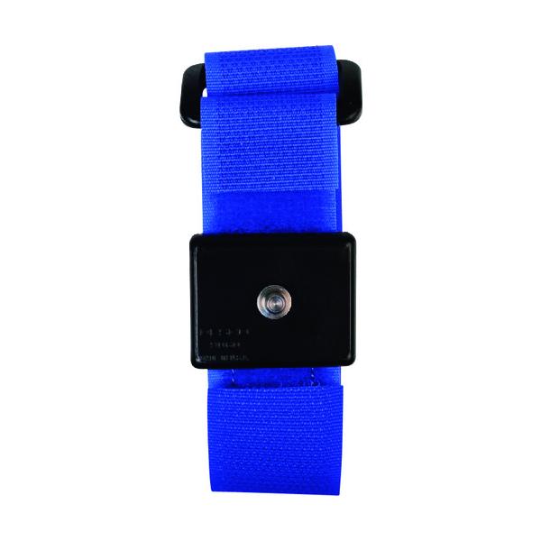 ■リストストラップ マジックテープ 長さ調節機能付き 09060の特長●非反応性、抗菌作用、抗菌加工の導電性バンドです●半導体工場、電子部品工場、精密電子機器組み立て工場などでの、人体の静電気除去●ベルト幅(mm)：25●ANSI/ESD-...