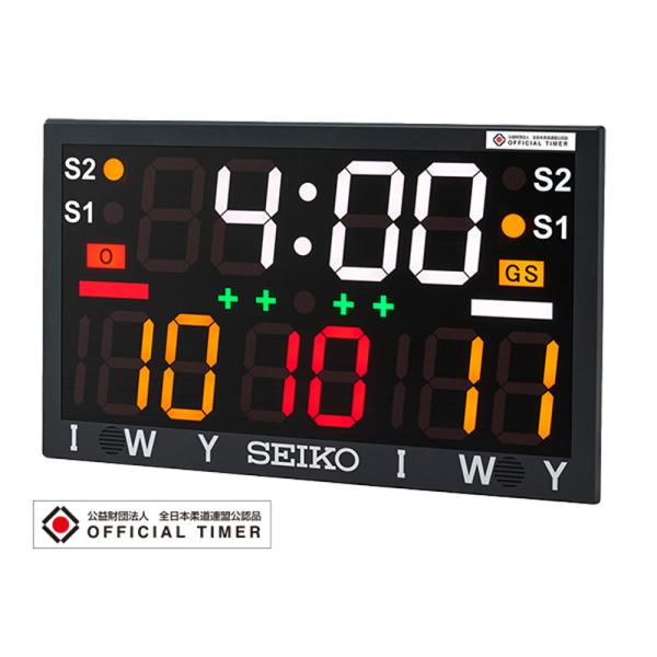 ■柔道タイマー JT-801の特長●全日本柔道連盟公認品です●国際ルールに対応しています●部活動、学校 体育の授業、試合、トレーニングに便利な複数のモードを搭載・モード…柔道、プログラムタイマー、ペースメーカー、ストップウオッチ、タイマー、...