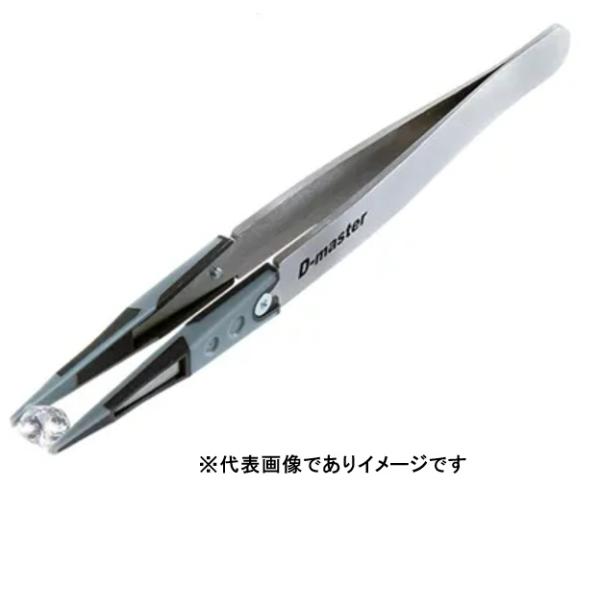 ■宝石用ピンセット D-MASTERの特長●特殊樹脂素材とステンレス素材を組み合わせることで、とてもなめらかな宝石のピックアップ動作を実現しました●対象物にキズをつけずにソフトに掴むことができます●小さなメレー、テーパーから約3カラットまで...