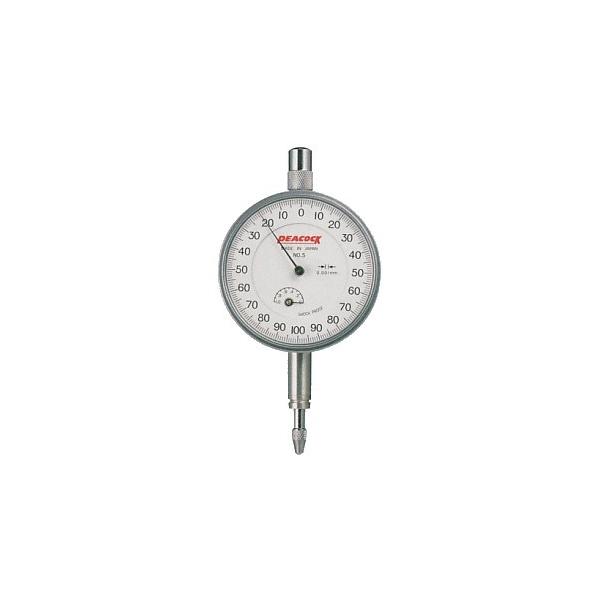 ■標準型ダイヤルゲージ ５Ｂ 102001の特長●目量0.001mmで最も一般的なダイヤルゲージです。●外枠と内枠の隙間から、水や油の侵入を防ぐために、Ｏリングを組み込んでいますので、防水性に優れています。●ステムは、SK焼入れ鋼の使用によ...