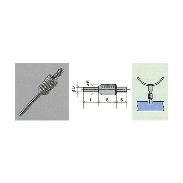 ■ニードル測定子 XB-800の特長材質：超硬φD=1mmL＝2mmメーカー：尾崎製作所(PEACOCK）