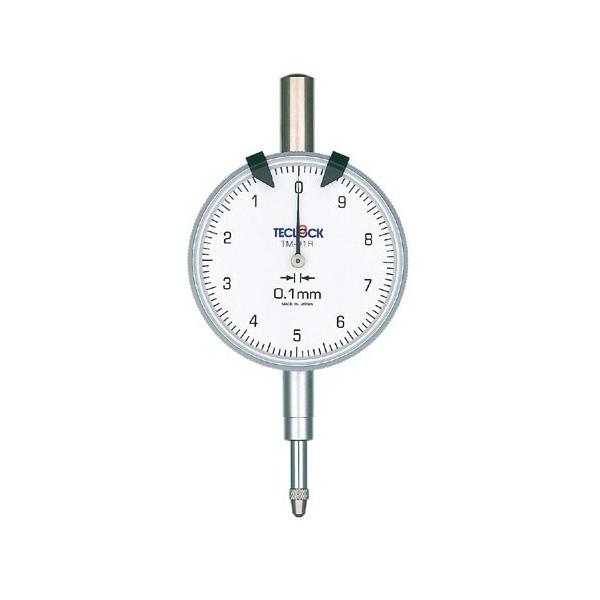逆目盛タイプ！0.1mm目盛　標準型ダイヤルゲージ TM-91Rの特長■0.1mm目盛のダイヤルゲージ TM-91の逆目盛タイプのダイヤルゲージです。■リフトレバーの装着が可能です。(部品コードZY-900はオプションとなります)リフトレバ...