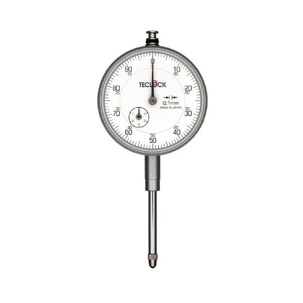 目量0.1mm 30mmのストローク　ダイヤルゲージ KM-93の特長■リフトレバーの装着が可能です。(部品コードZY-904はオプションとなります)リフトレバーを取り付けることにより、ダイヤルゲージスタンド等に取り付けて使用される場合、大...