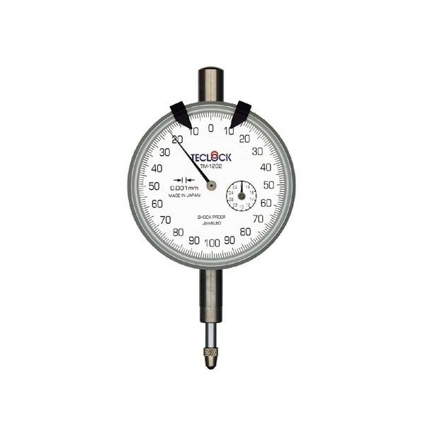 0.001mm目盛ダイヤルゲージ TM-1202の特長■目量0.001mmタイプのシリンダーゲージに適した精密タイプダイヤルゲージとなります。■衝撃緩衝機構(ショックプルーフ)により、歯車などの機構部品を保護、耐久性を追及しています。■耐久...