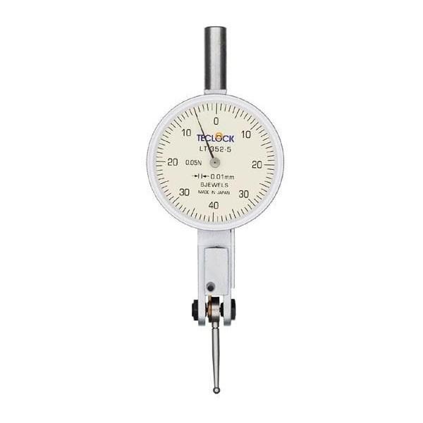 オートクラッチレバーテスト（低測定力） LT-352-5の特長◆標準タイプのオートクラッチてこ式ダイヤルゲージ 低測定力タイプ LT-352-5になります。◆測定子回転部軸受けにミニチュアベアリング（ピボット玉軸受）を使用しているため軸ガタ...