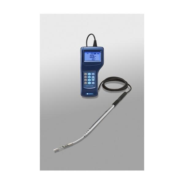 ■アネモマスター風速・風量計 6036-00の特長●プローブ一体型の伸縮延長棒により高所やダクト内の測定が簡単。肩掛けケース（別売）によるハンズフリー測定も。●最大1500データ記録、USB通信+計測ソフト標準装備。●プローブ先端はフレキシ...