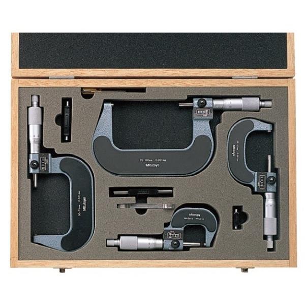 ■M820-75ST 193-915 カウント外側マイクロメーターセット品の特長●カウント外側マイクロメーターの測定範囲別にお得にまとめたセット品になります●マイクロメーターにカウンターが付いていますので読取りに誤差がなく、素早く読取れます...