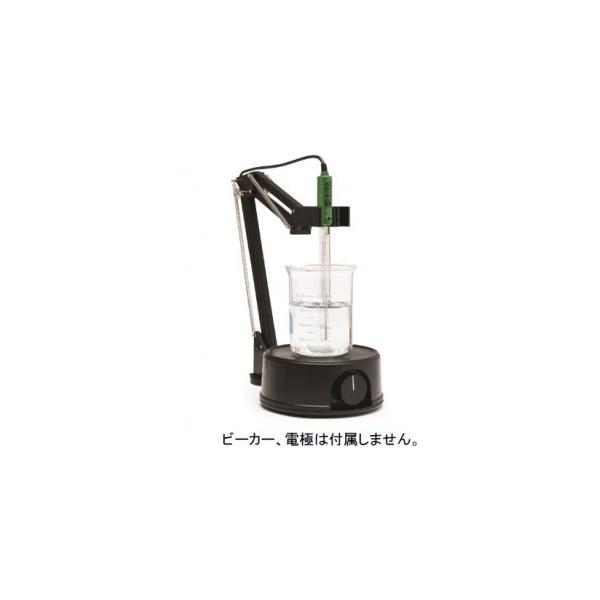 ■HI 181 マグネチック MiNi スターラー （ブラック）　電極ホルダー付 最大1Lの特長●電極ホルダー付きなので便利で省スペース。●スピードセーフ機能により作動中にビーカーを取り除いてもモーターの回転数が上限を越えません。　　　この...