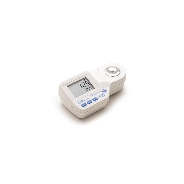 ■HI 96813 デジタル糖度計の特長●ワイン用シリーズで糖度(% Brix)と潜在的アルコール度を測定します。●潜在的アルコール度とは、ブドウの糖度から完成後のワインのアルコール度を推定し表示したものです。※本器ではワイン自体やその他ア...