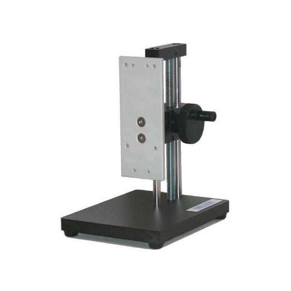 ■フォースゲージ 小型手動計測スタンド KV-50Nの特長●軽量・小型で持ち運びが容易●ツマミ1回転1mmの微小な送り量で緻密な測定が可能●50Nまでの安定した測定が可能●許容荷重…50N●ゲージ取付時ストローク*…60mm●送り量…1.0...