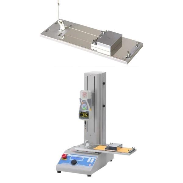 ■フォースゲージ 摩擦係数測定冶具 COF-2N-Vの特長●フィルムの摩擦係数測定のための治具です。●付属ソフトウェアで静摩擦係数と平均動摩擦係数が簡単に算出可能。●JIS 規格に基づいた測定が可能。●種類…フィルム用/縦型式●ウェイト重量...