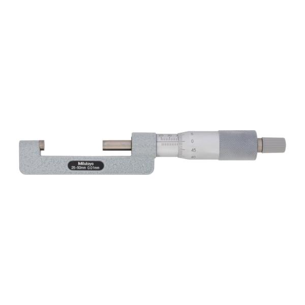 ■ハブアナログマイクロメータ 147-302 CSM-50の特長●管内の段の長さ、肉厚測定用です●測定面超硬合金チップ付●定圧装置付●測定範囲：25〜50mm●目量：0.01mmメーカー：ミツトヨ(MITUTOYO)