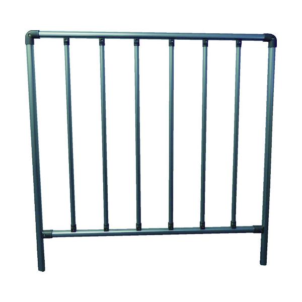 ■セーフティガード 間口1000mmX高サ1000mm シルバー ASFG-10の特長●工場内や物流センターの安全通路及び機械まわりを区切るフェンスです●90度、180度方向に連結可能です●一般工場、一般倉庫、各種作業所、その他、安全性を確...