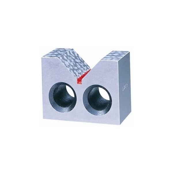 ■B形 鋳鉄製精密Vブロック A級仕上 557BA-50の特長●精密罫書用、測定治具用として最適です●A形、B形いずれも2個1組となります●A形は大、中、小と溝を3カ所設けております●B形はA形より厚みを厚くしておりますが、軽量化のため肉抜...