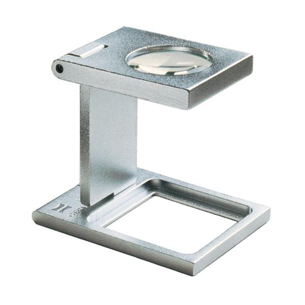 ■検査用ルーペ リネンテスター メタルタイプ 6倍 1258の特長●繊維の織りあがりや印刷などの検査用ルーペです●細かい物の検査用に●倍率(倍)：6●レンズ寸法(mm)：Φ20●全長(mm)：46●幅(mm)：46●奥行(mm)：35●高さ...