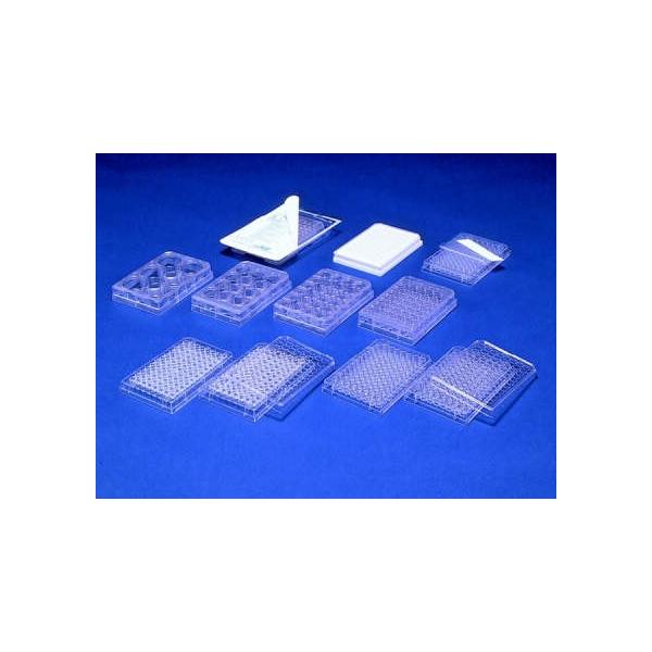 ■マルチウェルセルカルチャープレート  MULTI WELL CELL CULTURE PLATE●表面処理により、ウェル間、プレート間の均一性を保証。●ラビリンスリッド、各ウェルごとのリング及び深い壁面デザインにより、コンタミを防止し、蒸...