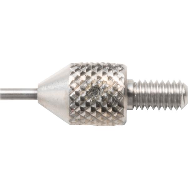 ■測定子／ニードル超硬 120065の特長●ニードル測定子。●溝や孔の底面の測定に便利です。●材質：超硬。●Ｄ：φ１。●Ｌ：３ｍｍ。●平面度：３μｍ。メーカー：ミツトヨ(MITUTOYO)