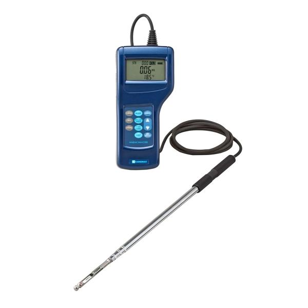 ■アネモマスター風速・風量計 6035-00の特長●使い勝手を徹底的に追求した“新コンセプト”の肩掛けケース(別売)によるハンズフリー測定が可能●風量演算および平均・最大・最小の計測機能●延長棒一体型プローブで高所やダクト内測定が容易●測定...