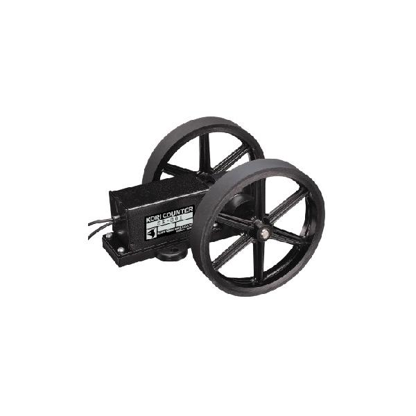 ■長さ計測パルス発信器SK-301の特長●電磁カウンタまたは電子カウンタと組み合わせて長さ計測を遠距離測定できるようにしたものです●1mまたは1ヤード毎に内蔵のスイッチを働かせてカウンタ部に長さを表示させます●最小単位●取付寸法(前後×左右...