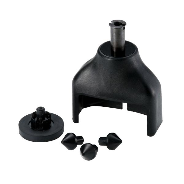 ■接触式アダプタ RM-10の特長●デジタル回転計 RM-2000 を接触式での測定に対応させるアダプターです。●寸法：約 W 60 × H 76 × D 27 mm●重量：約 76 g●内容物…・接触測定用アダプタ・ゴム接触子 ×3・周速...