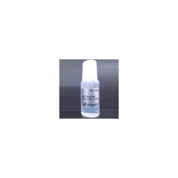 ■食塩水基準液 2.50% RE-120250の特長●適用:PAL-SALT用●食塩水濃度:2.50±0.05g/100g●容量:約10mlメーカー：アタゴ