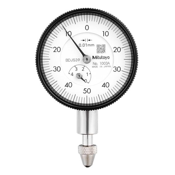 ■小型ダイヤルゲージ 1003Aの特長●小型設計のコンパクトなダイヤルゲージ●治具への組み込みもスペースを取りません●工場での加工、生産ライン、部品の組み立て等に※完成品検査は縦姿勢(測定子下向き姿勢)で行い精度保証をしています●耳金付裏ぶ...