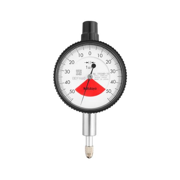 ■1回転未満ダイヤルゲージ 1900AB-10の特長●コンパクト設計のダイヤルゲージ●治具への組み込みもスペースを取りません●耐久性・耐衝撃性に優れています●多回転による読み誤り防止に●目盛中央部の赤色デッドゾーンは精度保証範囲外●バランス...