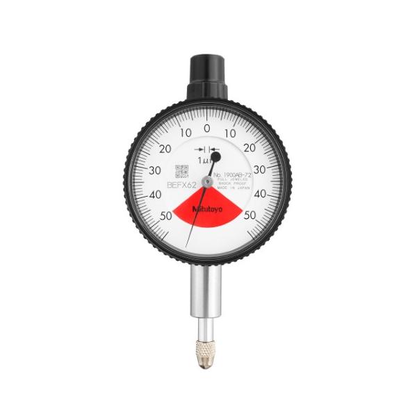 ■1回転未満ダイヤルゲージ 1900AB-72の特長●コンパクト設計のダイヤルゲージ●治具への組み込みもスペースを取りません●耐久性・耐衝撃性に優れています●多回転による読み誤り防止に●目盛中央部の赤色デッドゾーンは精度保証範囲外●バランス...