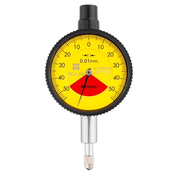 ■1回転未満ダイヤルゲージ 1929A-62の特長●コンパクト設計のダイヤルゲージ●治具への組み込みもスペースを取りません●耐久性・耐衝撃性に優れています●多回転による読み誤り防止に●目盛中央部の赤色デッドゾーンは精度保証範囲外●バランス目...