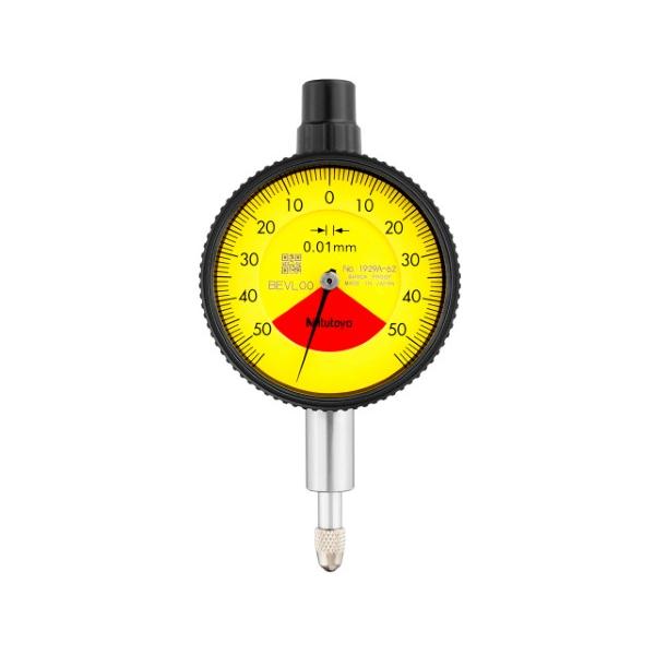 ■1回転未満ダイヤルゲージ 1929A-62の特長●コンパクト設計のダイヤルゲージ●治具への組み込みもスペースを取りません●耐久性・耐衝撃性に優れています●多回転による読み誤り防止に●目盛中央部の赤色デッドゾーンは精度保証範囲外●バランス目...