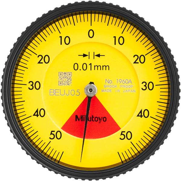 ■小型ダイヤルゲージ バックプランジャータイプ 1960Aの特長●工作機械等のテーブルの水平出し、検査器治具への取り付け、狭い場所、標準ダイヤルゲージでは目盛板が見えにくい箇所に●工場での加工、生産ライン、部品の組み立て等に※完成品検査は縦...