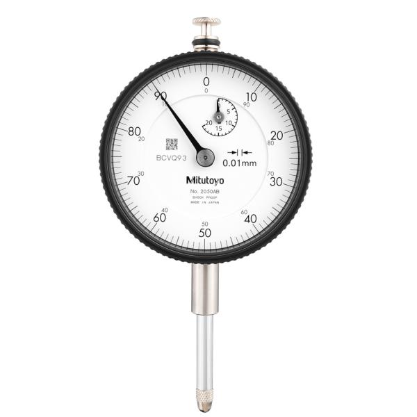 ■ロングストロークダイヤルゲージ 2050ABの特長●外枠の外径φ57mmのロングストロークダイヤルゲージです●前面からの水や油の侵入を防止する仕組み●ステム・スピンドルはステンレス焼入れ鋼で高い強度を持ち、堅牢●超硬合金製測定子を使用●大...