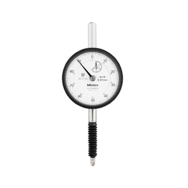 ■ロングストロークダイヤルゲージ 2050AB-60の特長●外枠の外径φ57mmのロングストロークダイヤルゲージです●前面からの水や油の侵入を防止する仕組み●ステム・スピンドルはステンレス焼入れ鋼で高い強度を持ち、堅牢●超硬合金製測定子を使...