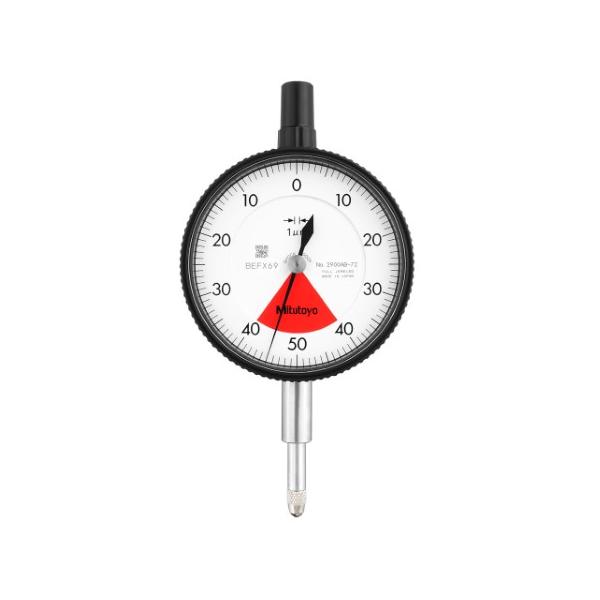 ■１回転未満ダイヤルゲージ 2900AB-72の特長●耐久性・耐衝撃性に優れたダイヤルゲージ●多回転による読み誤り防止に●工場での加工、生産ライン、部品の組み立て、計測等に●外側クランプ、リフティング用レバー(オプション)は左右どちらにも取...