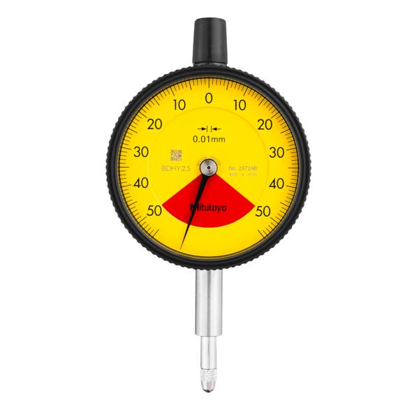 ■１回転未満ダイヤルゲージ 2972ABの特長●耐久性・耐衝撃性に優れたダイヤルゲージ●多回転による読み誤り防止に●工場での加工、生産ライン、部品の組み立て、計測等に●ステム・スピンドルはステンレス焼入れ鋼で高い強度を持ち、堅牢●目盛中央部...
