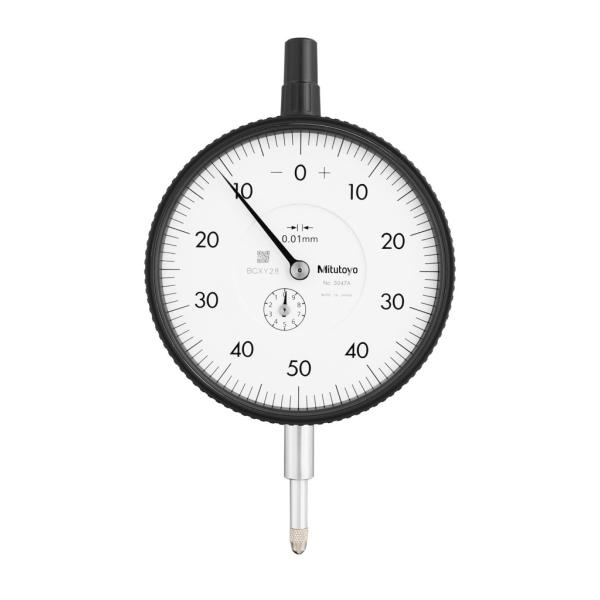 ■大形ダイヤルゲージ 3047Aの特長●目盛面積を大きくし、読み取りやすくしたダイヤルゲージです●ステム・スピンドルはステンレス焼入れ鋼で高い強度を持ち、堅牢●超硬合金製測定子を使用●工場での加工、生産ライン、部品の組み立て、計測等に●バラ...
