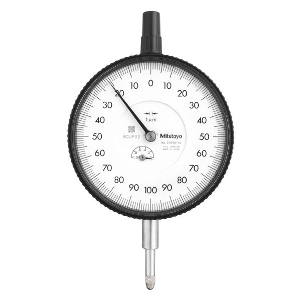 ■大形ダイヤルゲージ 3109A-10の特長●目盛面積を大きくし、読み取りやすくしたダイヤルゲージです●ステム・スピンドルはステンレス焼入れ鋼で高い強度を持ち、堅牢●超硬合金製測定子を使用●工場での加工、生産ライン、部品の組み立て、計測等に...