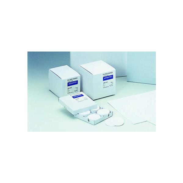 ■アドバンテック ガラス繊維濾紙GD-120 φ26の特長●濾過速度が速く、沈殿物保持性に優れているため、短時間に高効率の濾過が可能です。●強酸、強アルカリ以外の薬品に対して、優れた耐性を発揮します。●サイズ(φmm)：26●入数：50枚