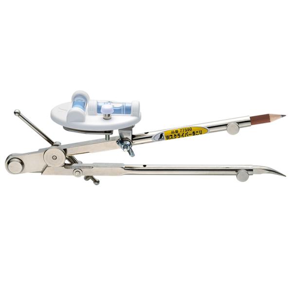 ■ダブルスクライバー きこり ログ用 77590の特長●ログハウスを組み上げる時に必要不可欠な丸太用のケガキ用コンパスです●針をスクライブインクペンシルに付け替えるだけでダブルスクライバーとして使用できます。付け替えは簡単です●スクライブ時...