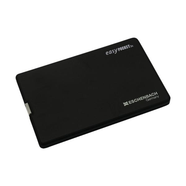 ■カード型ルーペ イージーポケット ブラック 3倍  152110の特長●新開発「ディフラクティブ非球面レンズ」が傷や汚れを防ぎ、高い透明度と高倍率を実現します●レンズの開閉で自動点灯するＬＥＤライトを搭載したカードサイズの携帯用ルーペです...