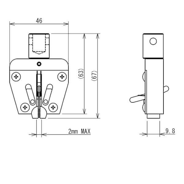 ■クサビチャック ACT T 02の特長●オートハーネステスターACT-1000N用の治具です※テスター本体は別売です●ワイヤーと同径の棒端子等、小さな端子を掴んで固定します※オプション等や対応型式はメーカーHPで最新情報をご確認いただくか...
