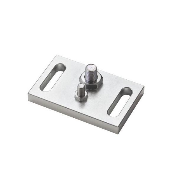 ■チャック取付板 GF 2の特長●縦型荷重測定用スタンドのテーブル側にチャックを取り付けるための治具です※治具のみの販売ページです●使用最大荷重：5000N●重量：約260g●取付ネジ：M6、M10●取付可能スタンド…MX-500N/100...