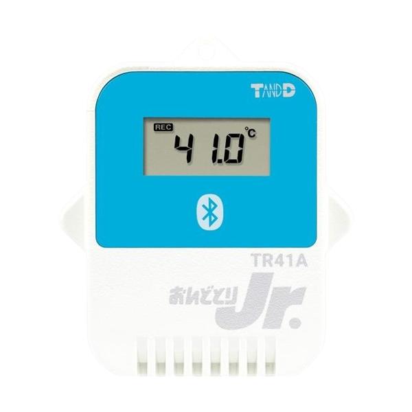 ■おんどとりJr  温度データロガー TR41Aの特長●測定した温度をBluetoothで収集する小型温度データロガーです●TR-41の後継機の温度記録計です●センサー内蔵でIP67の高い防水性の為、使用場所を選びません●スマートフォン/タ...