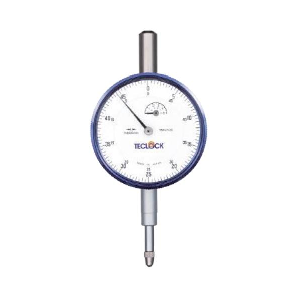 ■ダイヤルゲージ TM-5105fの特長●平裏蓋のアナログダイヤルゲージです●目量(mm)：0.005●測定範囲(mm)：5●繰返し精密度(μm)：3●指示誤差(μm)…・1/10回転：5・1/2回転：9・1回転：10・全測定範囲：12●戻...