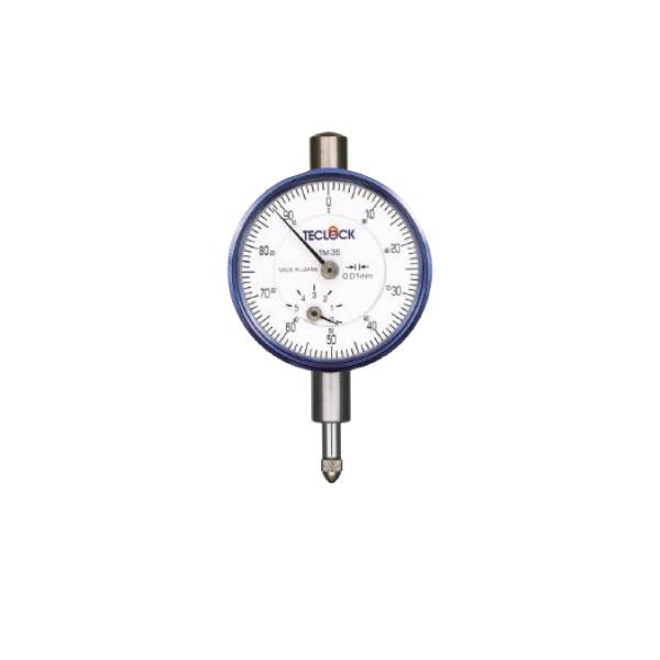 ■ダイヤルゲージ TM-35fの特長●平裏蓋のアナログダイヤルゲージです●外枠Φ39mmの小型標準タイプ●設置スペースが狭い製造ラインや機械組み込みによる多点測定等にお勧めです●目量(mm)：0.01●測定範囲(mm)：5●繰返し精密度(μ...