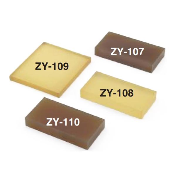 ■測定用ゴム片 ZY-110の特長●本製品は試験片ではありません●あくまでもデュロメータの異常を発見する為の簡易チェック用ゴム片です●お買い上げの時点の硬さを測定し、日常のデュロメータの管理にご使用ください※JIS K 6253準拠の硬さ計...