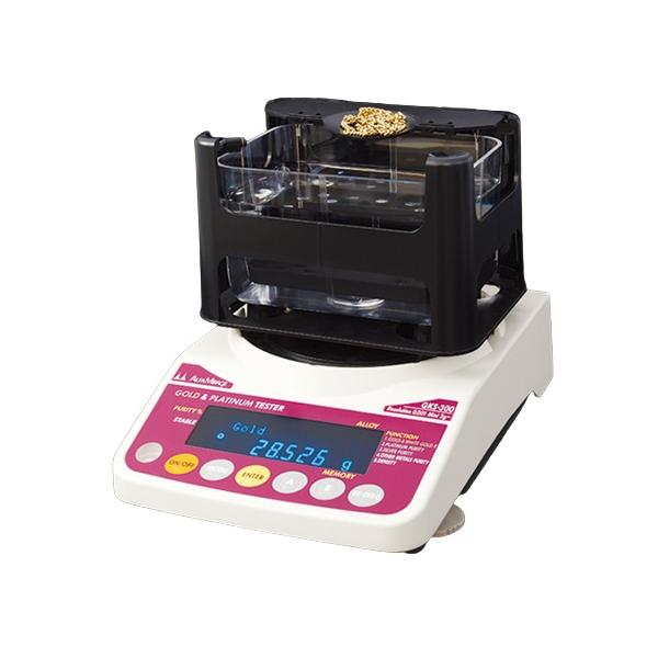 ■貴金属テスター GKS-300の特長●貴金属製品の純度を、測定物の比重と最短10秒で測定する貴金属判定機です●貴金属コインや古銭の測定、金やプラチナ等の純度を測定出来ます●純度の高い貴金属製品の真偽判定にご利用いただけます●貴金属の中古買...