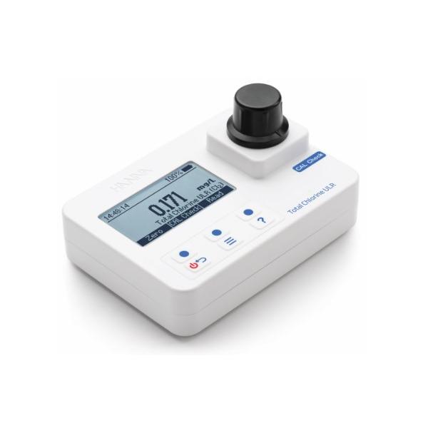 ■残留塩素計 HI 97761の特長●超低濃度の残留塩素を測定するポータブルのデジタル吸光光度計です●塩素が含まれていない(又は限りなく少ない)ことを確認する用途に適しています●別売バリデーター(標準液セット)で本体の数値検証・校正も行えま...