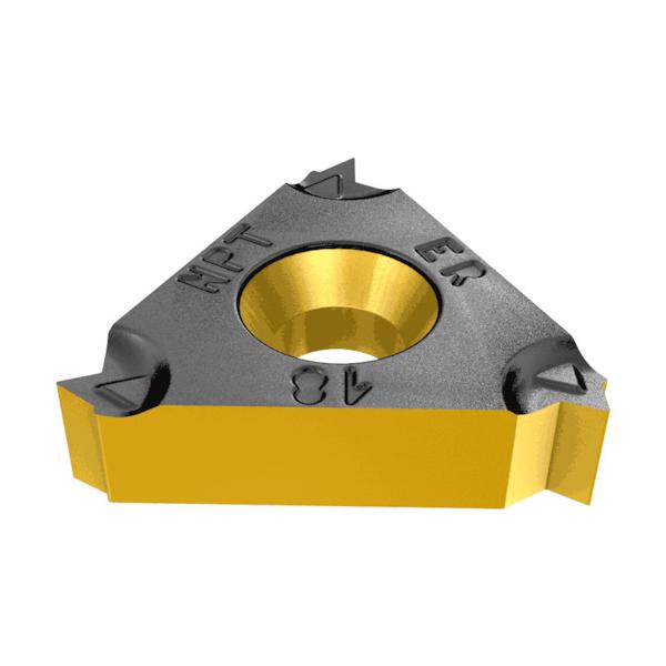 ■NPTねじ切りチップ ER/L-NPT IC808 16ERM 11.5 NPT IC808 の特長●NPTねじ切りチップです●ねじ切り加工用●山数/インチ：11.5●コーナ半径RE(mm)：0.09●適合ホルダ：C#-SER/L、SER...